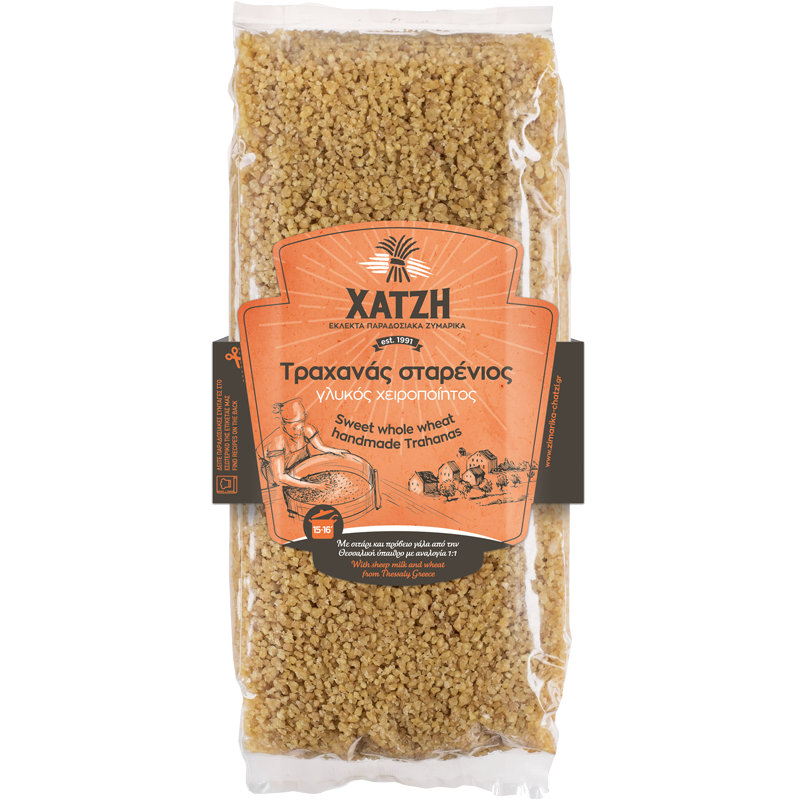 ΤΡΑΧΑΝΑΣ ΓΛΥΚΟΣ ΣΤΑΡΕΝΙΟΣ - Ζυμαρικά Χατζή